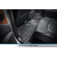 All Weather Custom Fit 2nd & 3rd Row Black Floor Mat Liner Set ...