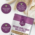 Great River Milling Organic Hulled Spelt Berries Ancient Whole Spelt ...