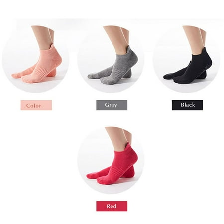 2 Pairs Yoga Socks with Nubs for Men Yoga Socks Stopper and Women ...