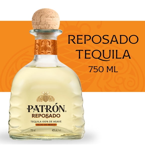 1800 Tequila Reposado, 750 ml Glass Bottle, 40% ABV - Walmart.com