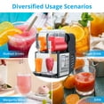 Commercial Slushie Machine, 3L/0.8 Gal slushy Machine for Home, Self ...
