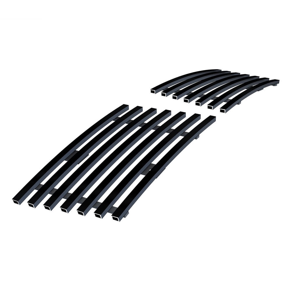 APS Premium Stainless Steel Black Billet Grille Grill Compatible with ...