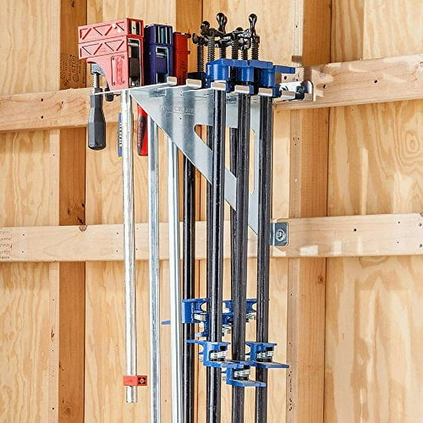 Rockler HD Pipe Clamp Rack â€“ Rack Helps to Store Heavy Duty Clamps â ...