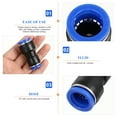 10pcs Push-to-connect Fitting Air Brake Fitting Hose Connector 12mm To ...