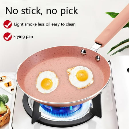 Aluminum Non-Stick Pan Even Heat Conduction Frying Cooker Anti-Scalding ...