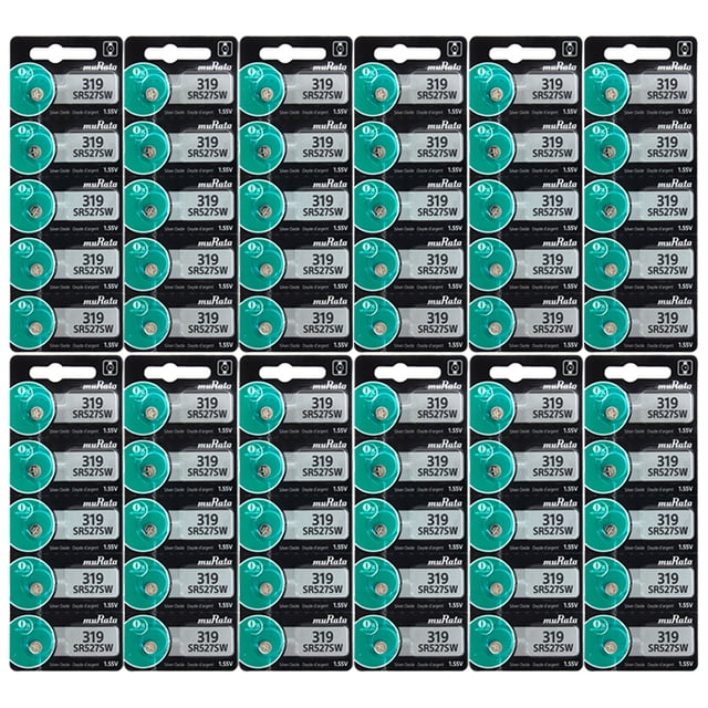 60 x Murata 319 Sr527sw Sr527 V319 Battery Authorize SELLER - Walmart ...