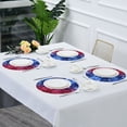 15.4 Inch Round Placemats Set of 4 Washable Heat Resistant Placemats ...