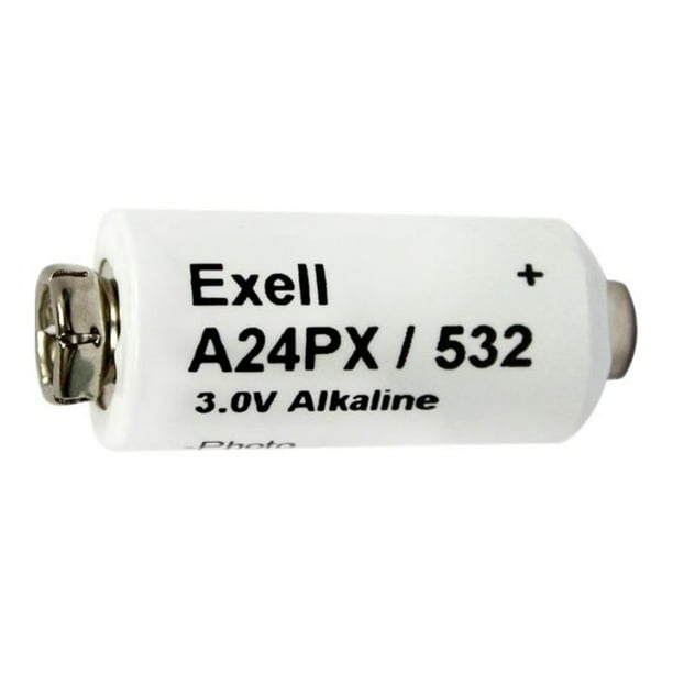 Exell A24PX 3 Volt Battery (V24PX, RPX24, 532, PX24, EPX24, 2LR50 ...