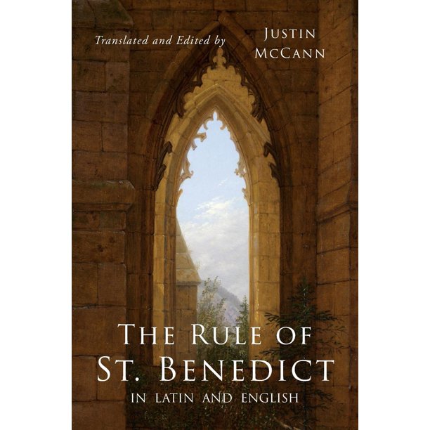 The Rule of St. Benedict in Latin and English (Paperback) - Walmart.com ...