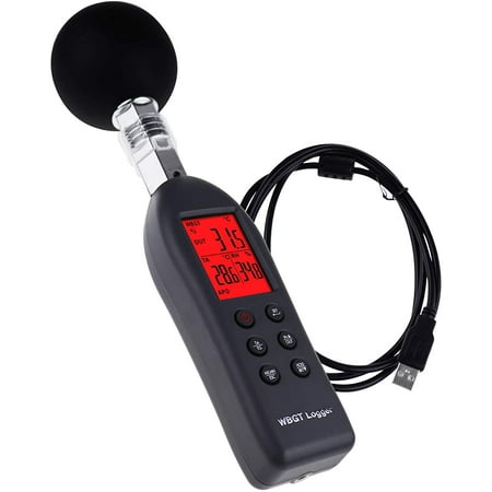 Handheld WBGT Meter, Wet Bulb Globe Temperature Meter, Heat Stroke Prevention Meter | Walmart Canada