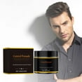 Mens Solid Hair Wax Broken Hair Care Oily Back Natural Long Lasting