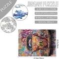 Tucocoo 1000 PieceUMRT Jigsaw Puzzles for Adults Graffiti Vintage ...