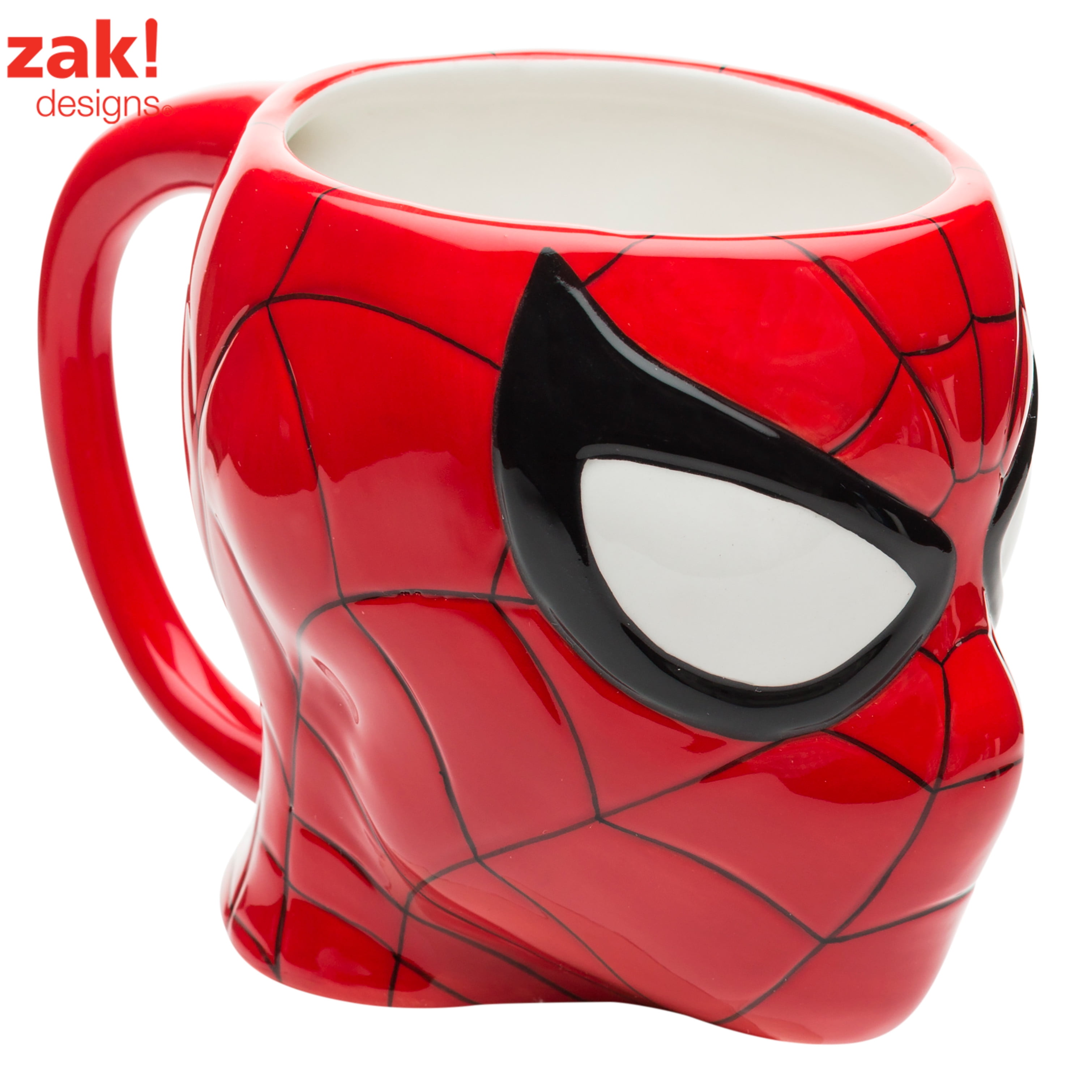 Zak! Designs Spider-Man Sculpted Ceramic Mug - Walmart.com
