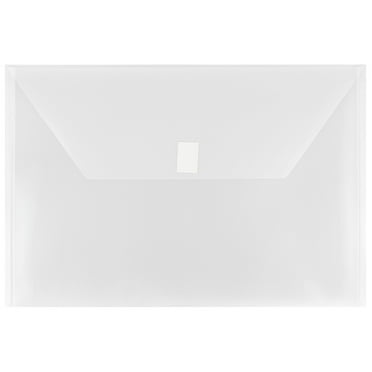 JAM Plastic 3, Hole Envelopes, 8.6x11.5x1, 6/Pack, Assorted Fashion ...