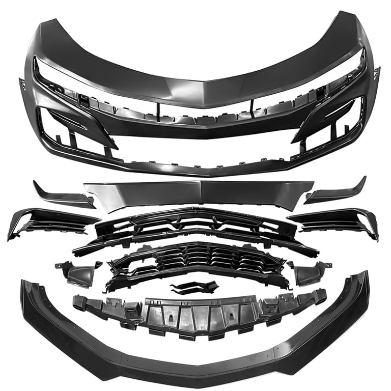 Camaro Fromt Bumper IKON MOTORSPORTS Front Bumper Compatible With 2014 ...