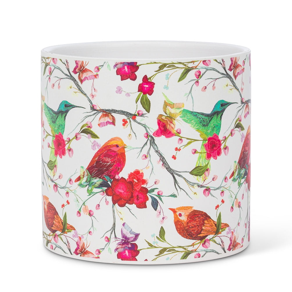 Set of 12 Large Bright Birds Planter - Walmart.com
