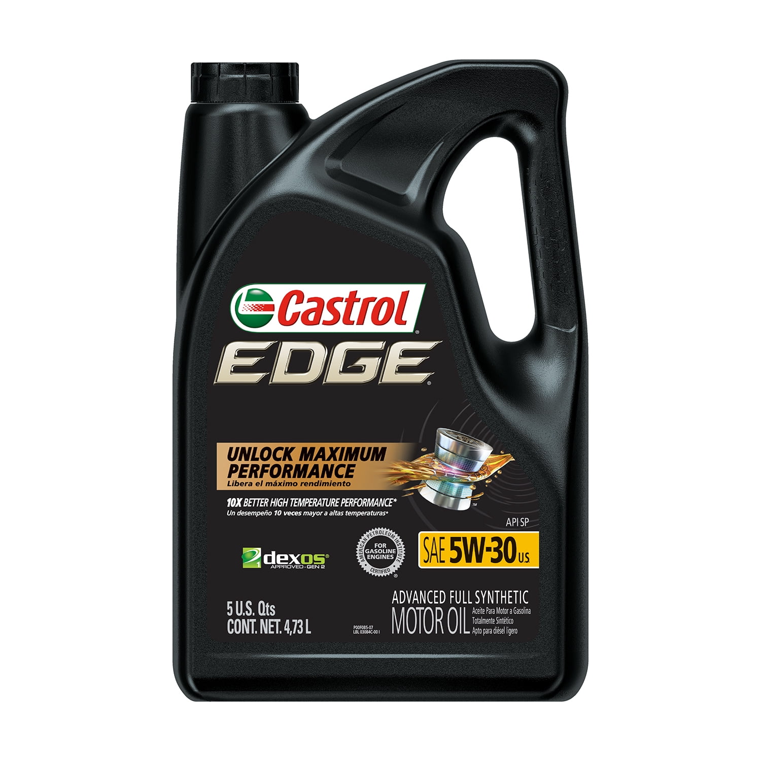 Castrol Edge 5W 30 Advanced Full Synthetic Motor Oil 5 Quarts Castrol Edge 5W 30 Advanced Full Synthetic Motor Oil 5 Quarts