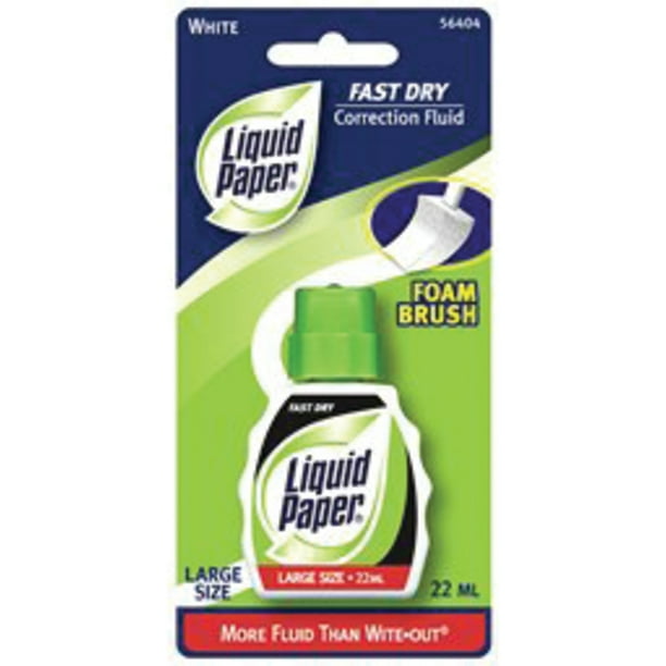 Paper Mate® Fast Drying Liquid Paper, 20ml bottle - Walmart.com ...