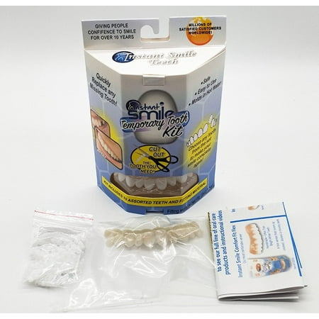 Denture Paste False Teeth Whitening Sticker Makeup Smile Paste Flex ...