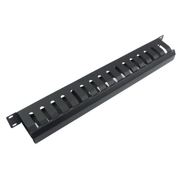 CNAweb 1U 19" Network Metal Rack Mount Cable Manager Finger Duct w ...