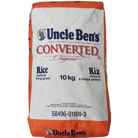 Uncle Bens Original Converted Rice Long Grain Rice, 10 KG - Walmart.ca