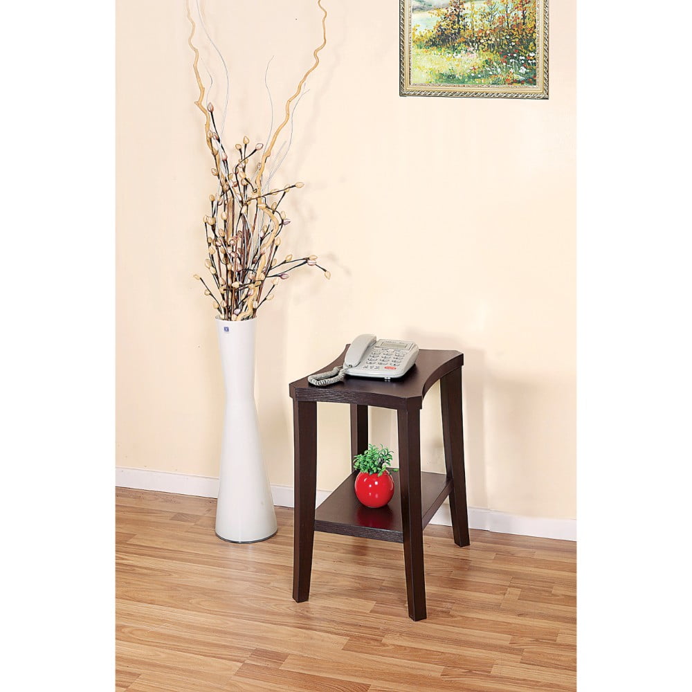 Simple Design Chairside Table With 1 Shelf. - Walmart.com