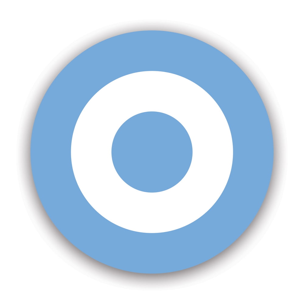 Argentine Air Force Roundel Sticker Decal - Self Adhesive Vinyl ...