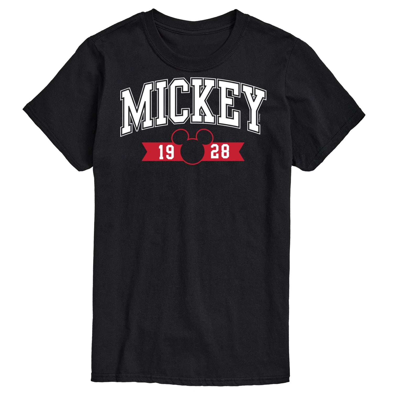 Mickey & Friends - Mickey 1928 Collegiate - Men's Short Sleeve Graphic ...