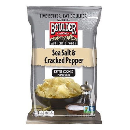 UPC 708163108198 - 9064001 CHIPS SEA SALT&PEPPR 2OZ Boulder Canyon Sea ...