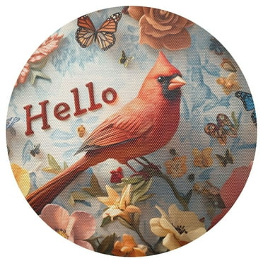 GZHJMY Round Placemats for Dining Table, Circle Placemats, Place Mats ...