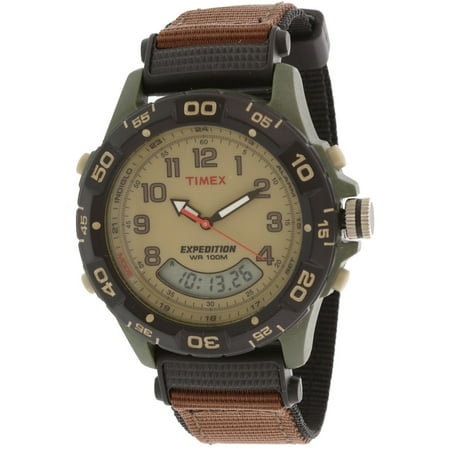 Timex Men's Expedition T45181 Beige Nylon Quartz Fashion Watch ...