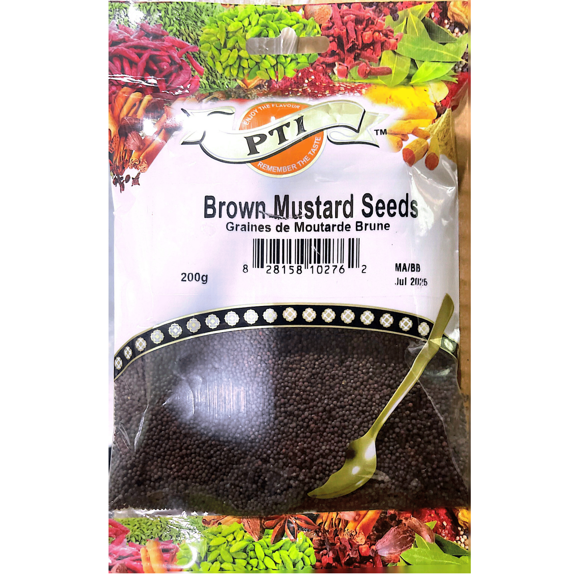 Click here for Pti Brown Mustard Seeds 200g prices