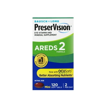 Systane ICaps Eye Vitamin & Mineral Supplement, AREDS 2 Formula, 120 ...