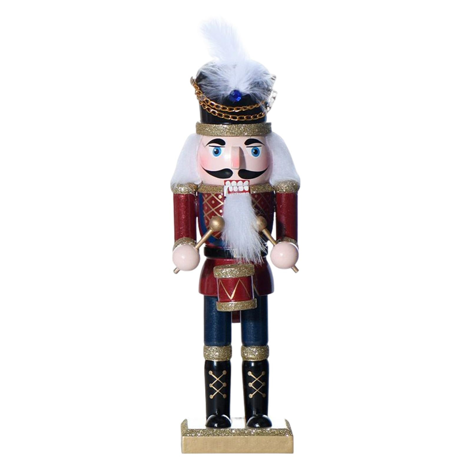 25cm Nutcracker Puppet Decor Artwork Sturdy Chic Gift Festive Christmas ...