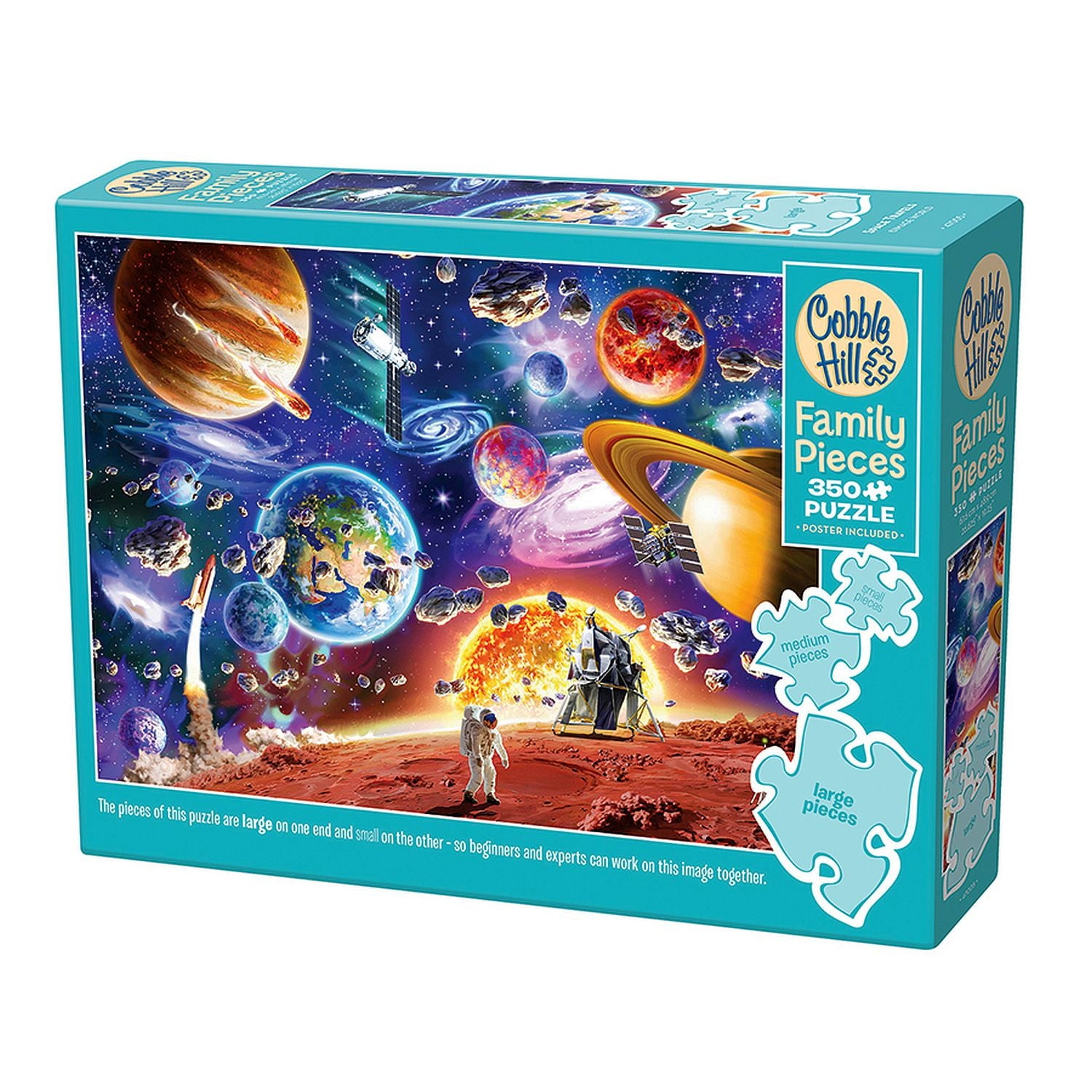 Click here for Cobble Hill Jigsaw Puzzle - Space Travels (Family)... prices