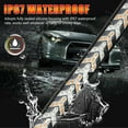 48 Inch LED Truck Tailgate Light Bar – 528 SMD Amber Sequential Turn ...
