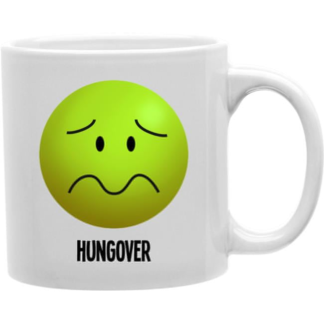 Imaginarium Goods Hungover - Hungover Emoji Mug - Walmart.com