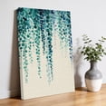 Blue Eucalyptus Leaves Canvas Wall Art for Living Room, Summer ...