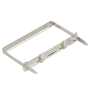 Universal Prong Base for Paper File Fasteners, Two inch Capacity, 100 ...
