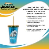 Avatar: The Last Airbender Aang and Appa Carnival Cup With Straw | 16 ...