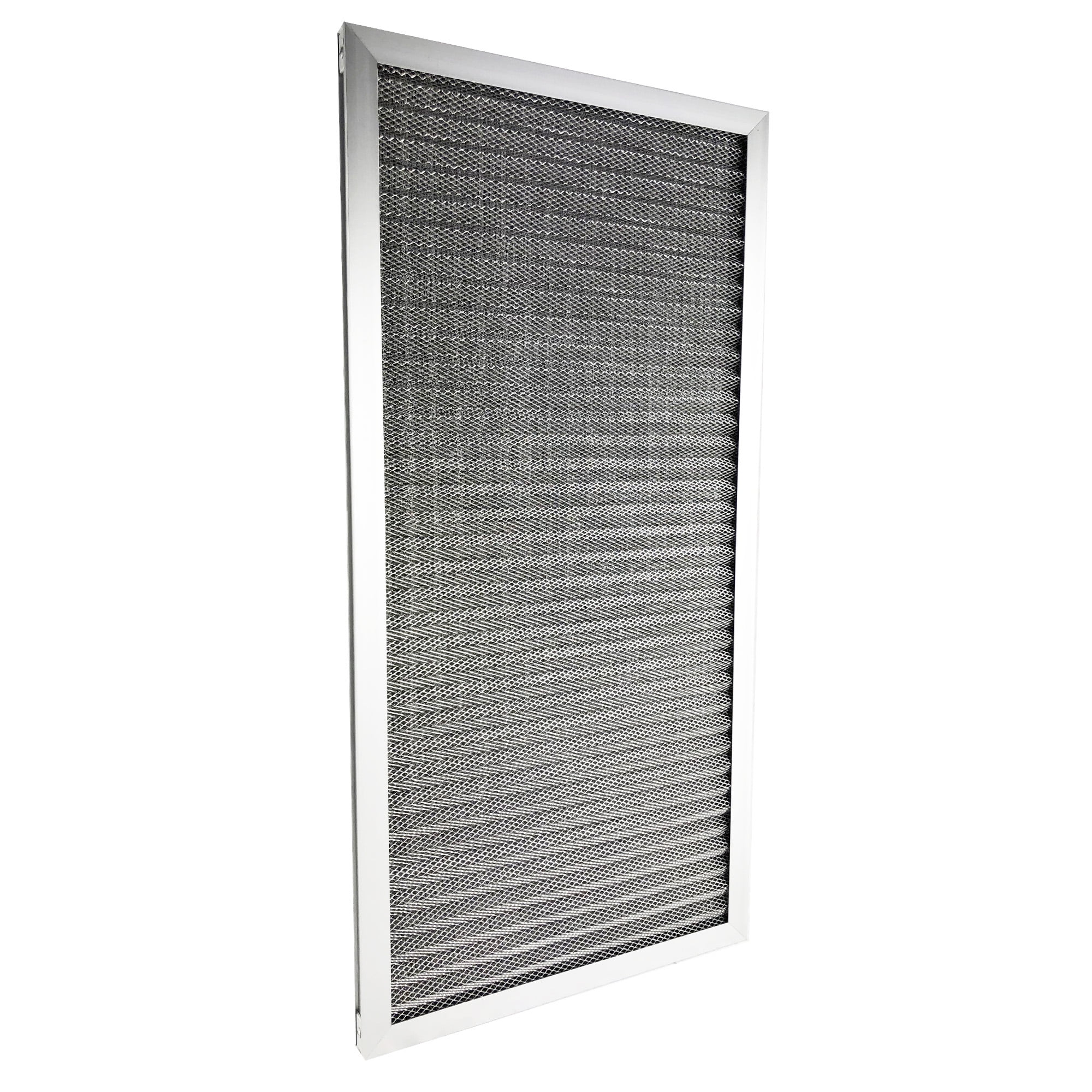 Aluminum Electrostatic Air Filter (12" x 24" x 1"), Washable Furnace ...