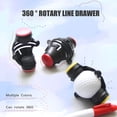 BESTSKY 2026 New Golf Ball Marker Plastic Shell 360-Degree Rotation ...