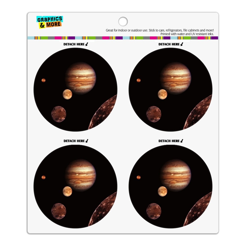 Planet Jupiter With Io Europa Ganymede and Callisto Moons Space ...