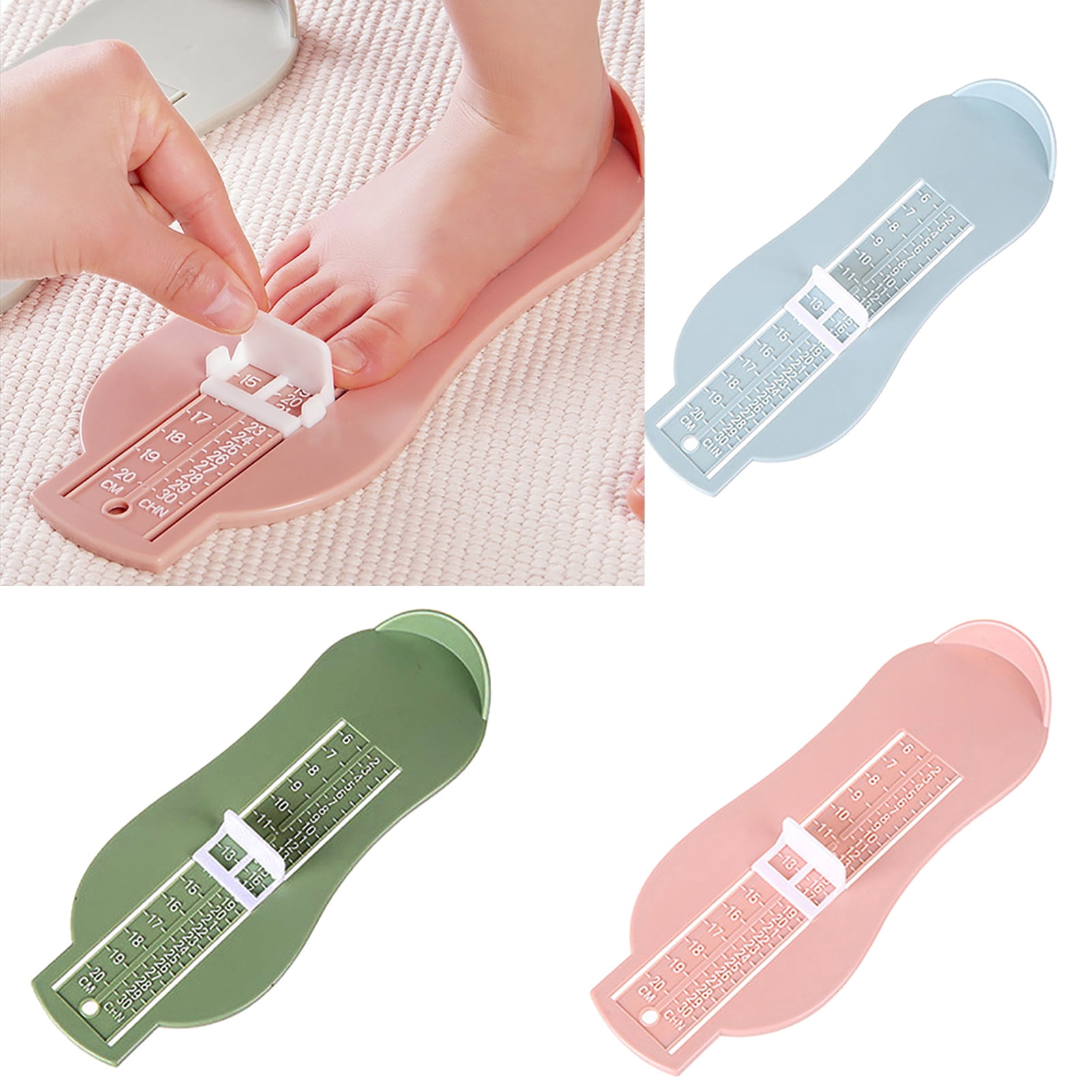 Walbest Foot Measurement Device for Kids, Baby Infant Child Foot ...