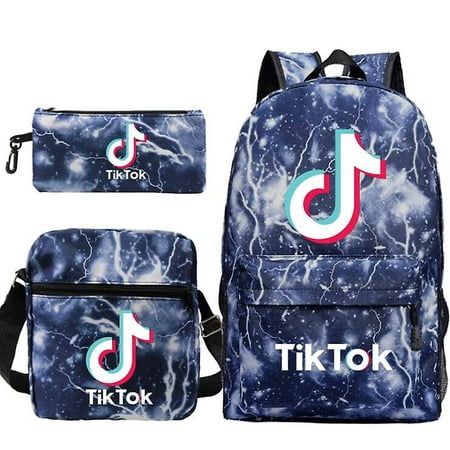 Tik Tok Backpack 3-piece School Bag | Walmart Canada
