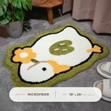 Goose Bath Mats, Microfiber Absorbent Bathroom Rugs with Non Slip ...