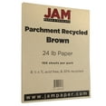 JAM Paper Parchment 24lb Paper, 8.5 x 11, Natural Recycled, 500 Sheets ...