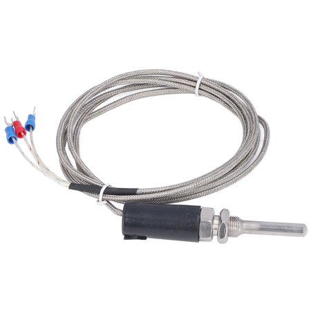 Temperature Sensor, Shielded Line Waterproof Temp Sense Probe 50mm ...