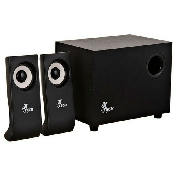 Bocinas Xtech Subwoofer 2.1 Canales 3.5mm 10w PC Mac XTS-410 | Bodega Aurrera en línea