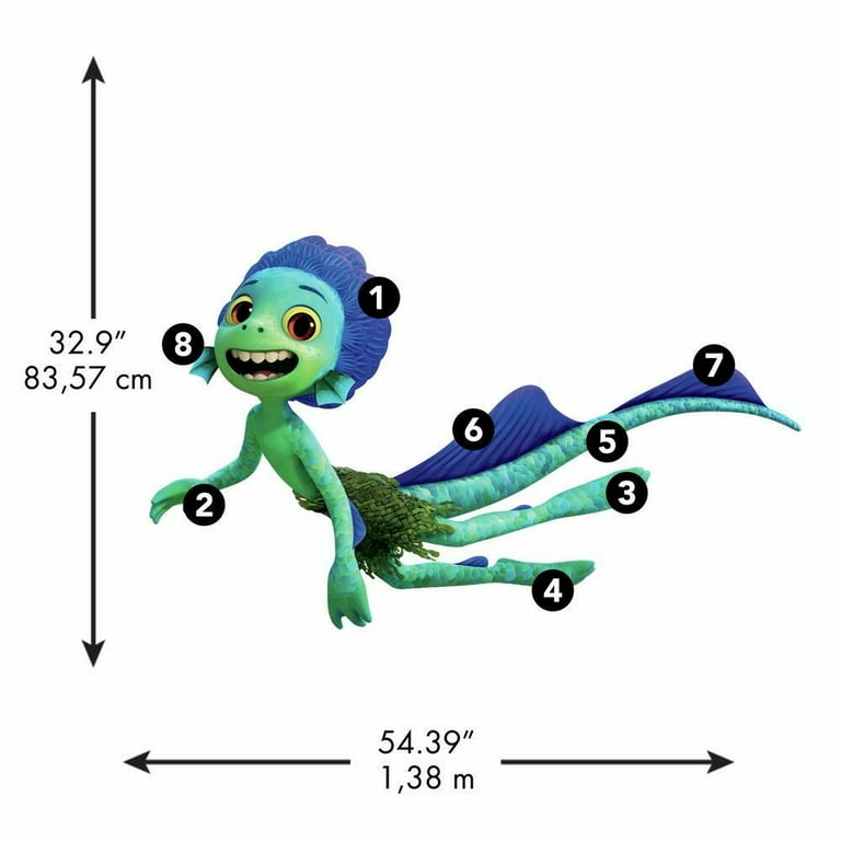 Pixar Luca Sea super Monster Peel